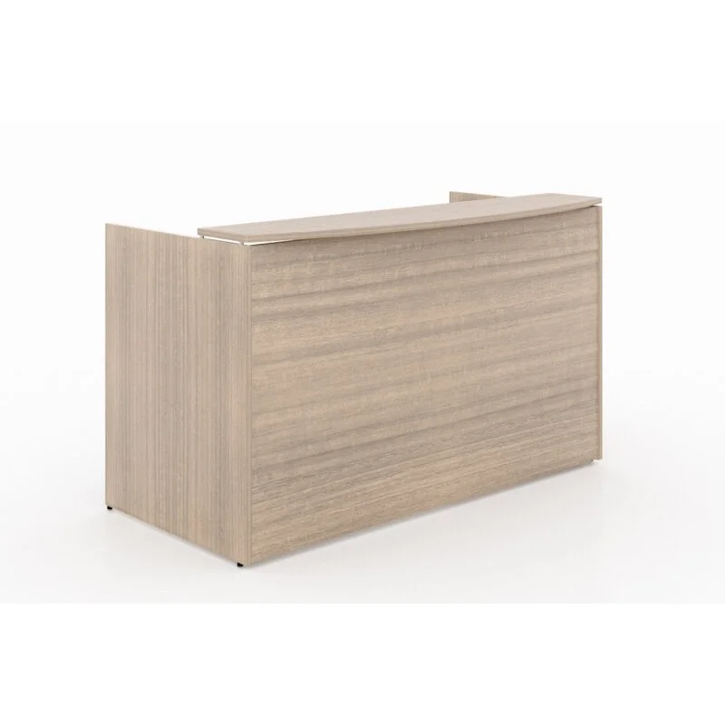 Reception Desk Shell Transactional Laminated with Floated Top — Stow's ...