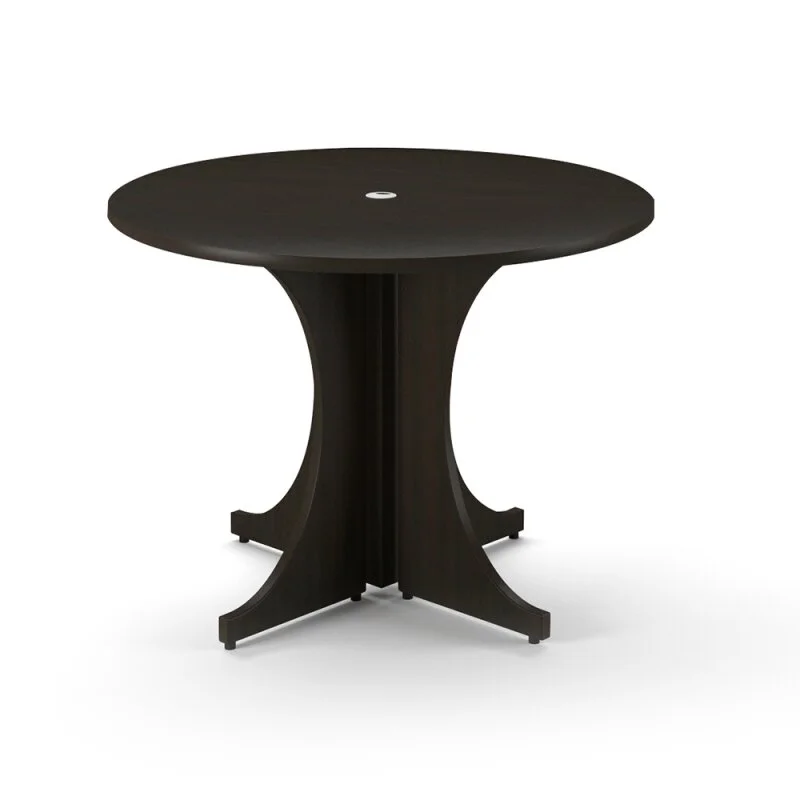 Potenza 42" Round Conference Table — Stow's Office Furniture