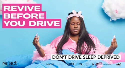 ‘Revive before you drive’ — inspiring change