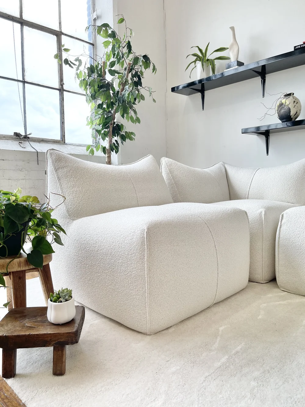 B&B ITALIA VINTAGE LE BAMBOLE MODULAR SOFA: VERSATILE VINTAGE DESIGN — Mario Bellini Bambole ...