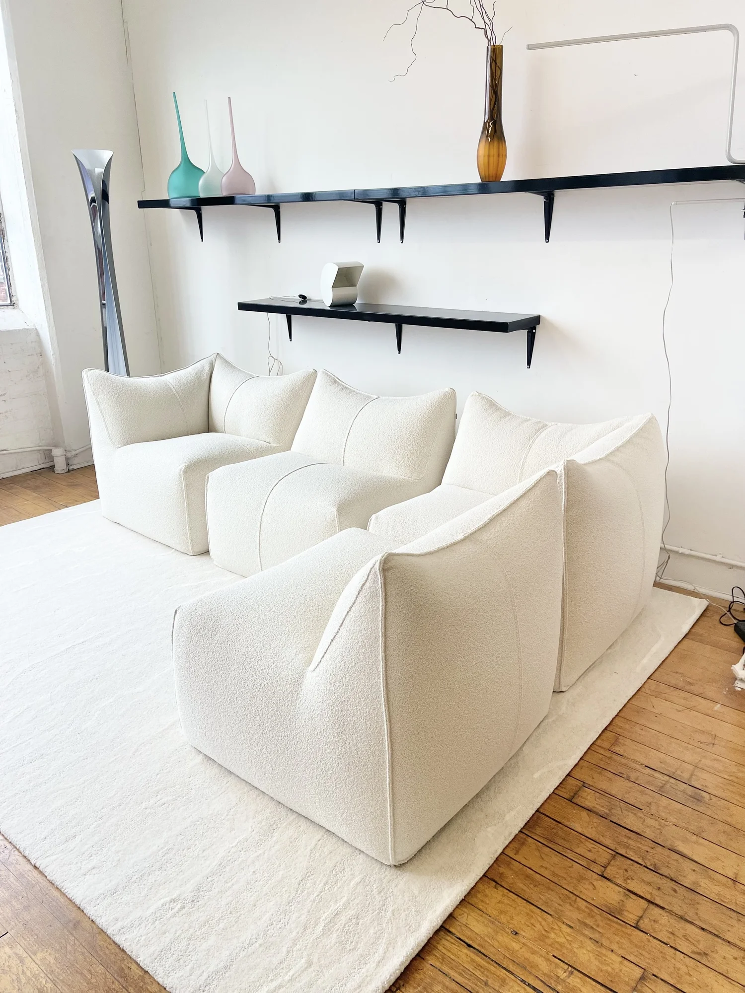 B&B ITALIA VINTAGE LE BAMBOLE MODULAR SOFA: VERSATILE VINTAGE DESIGN ...