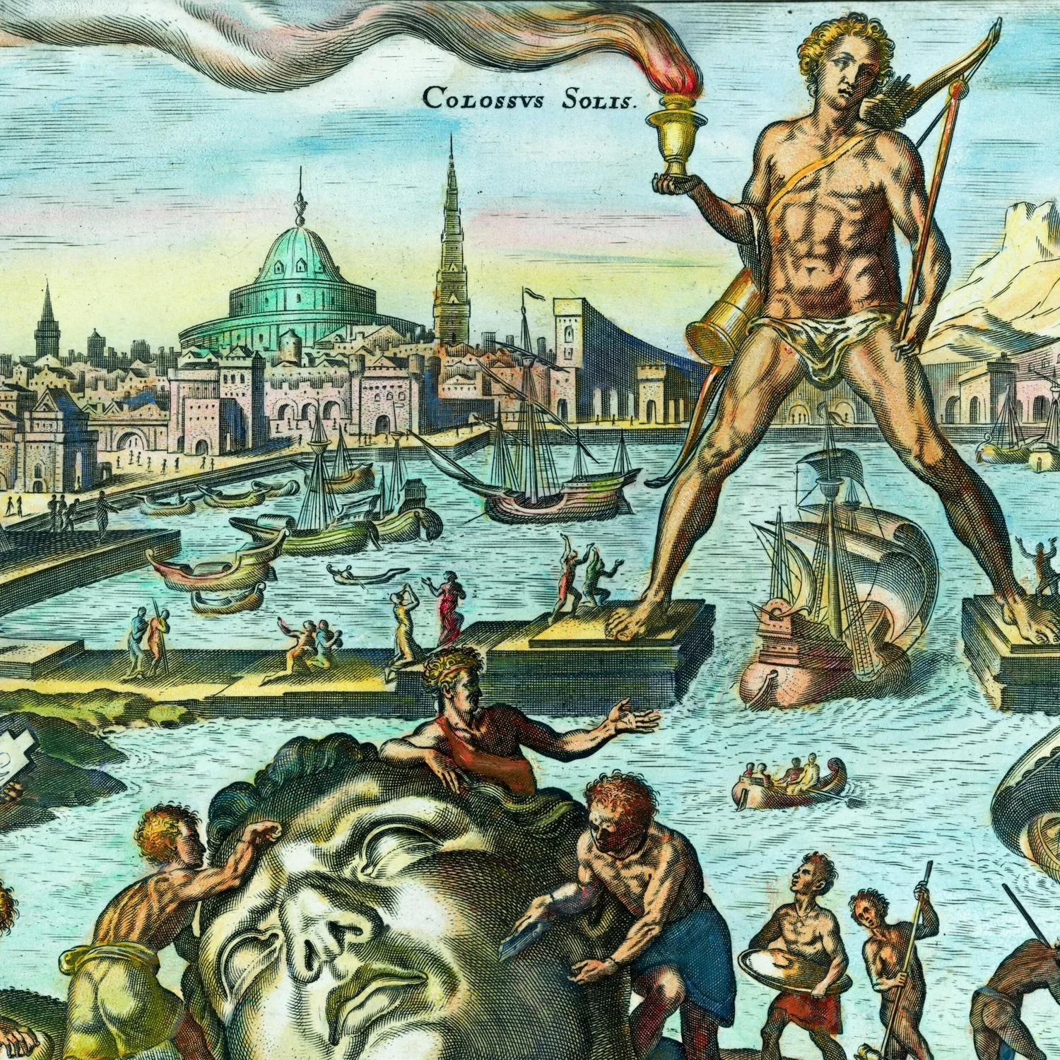 The Colossus of Rhodes: Seven Ancient Wonders of the World — COONEYCLASSICS