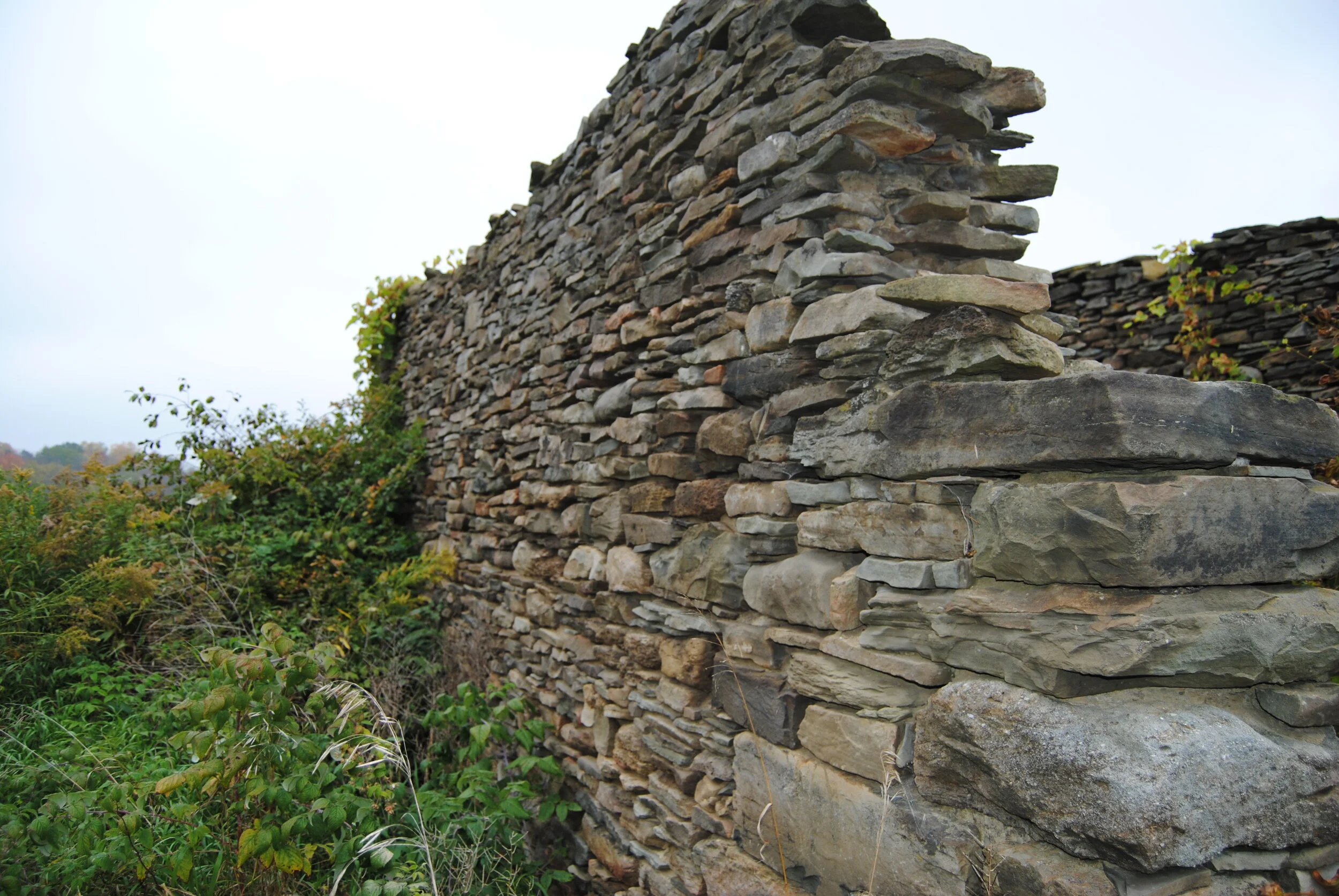 Stone Walls — One Man in Green