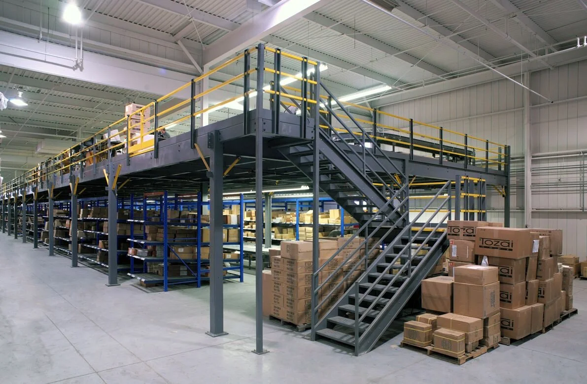 MEZZANINES-Floor Racking System, Multi-Tier Mezzanine Floor System ...