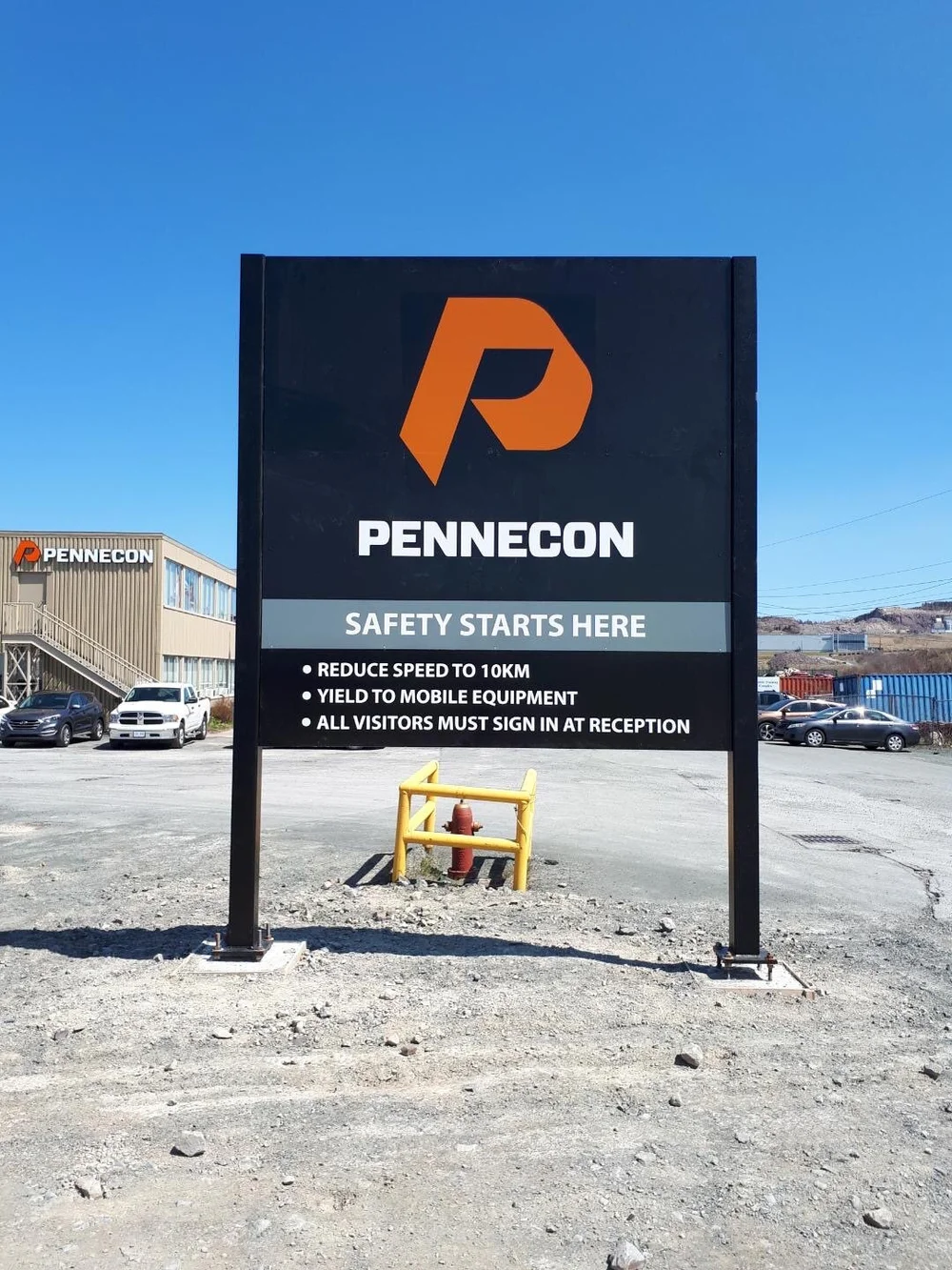 High-Quality Pylon Signs in St. John's, NL | Leaman Signs — Leaman
