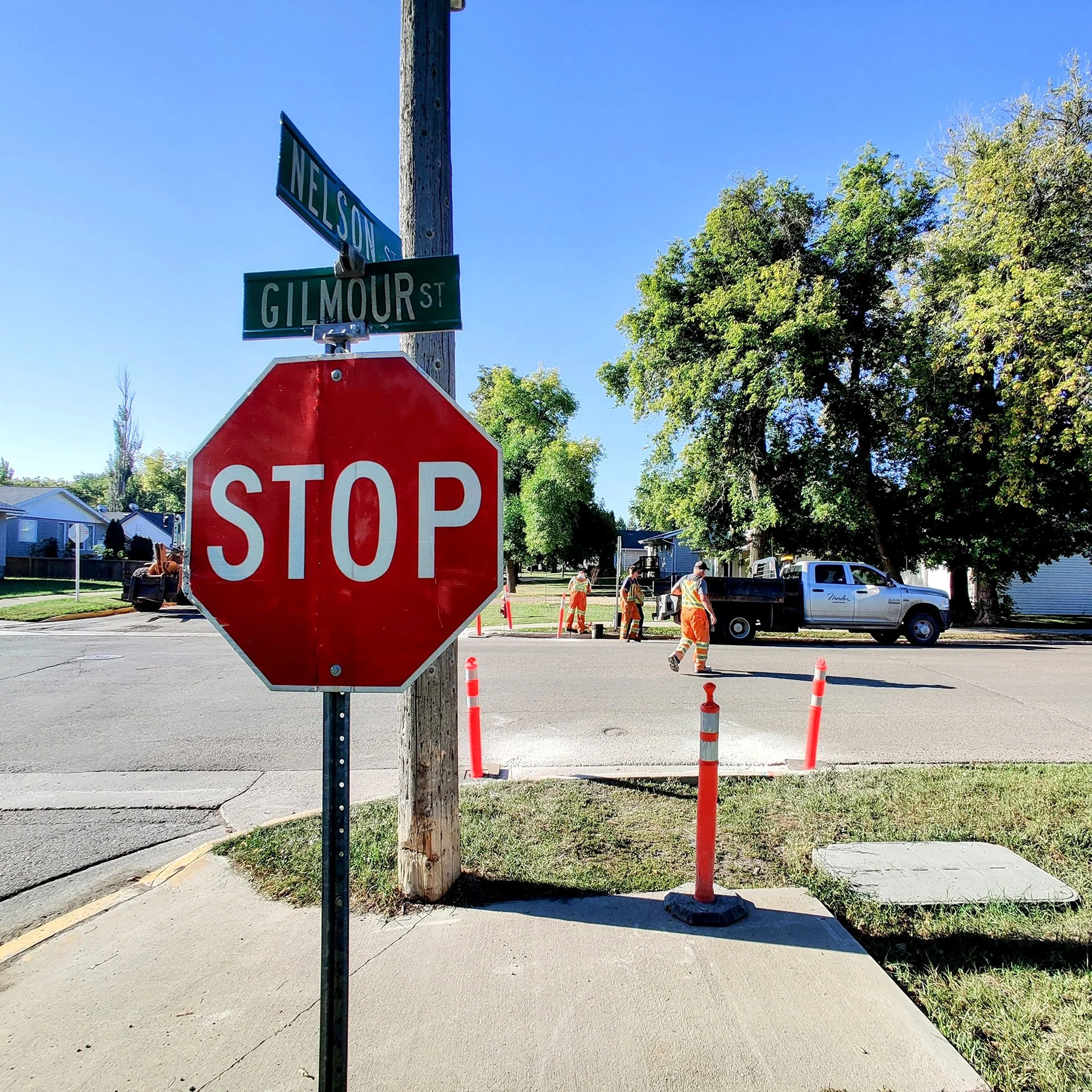 4-way Stop Signs and Sidewalk Improvements — Welcome to Morden, Manitoba