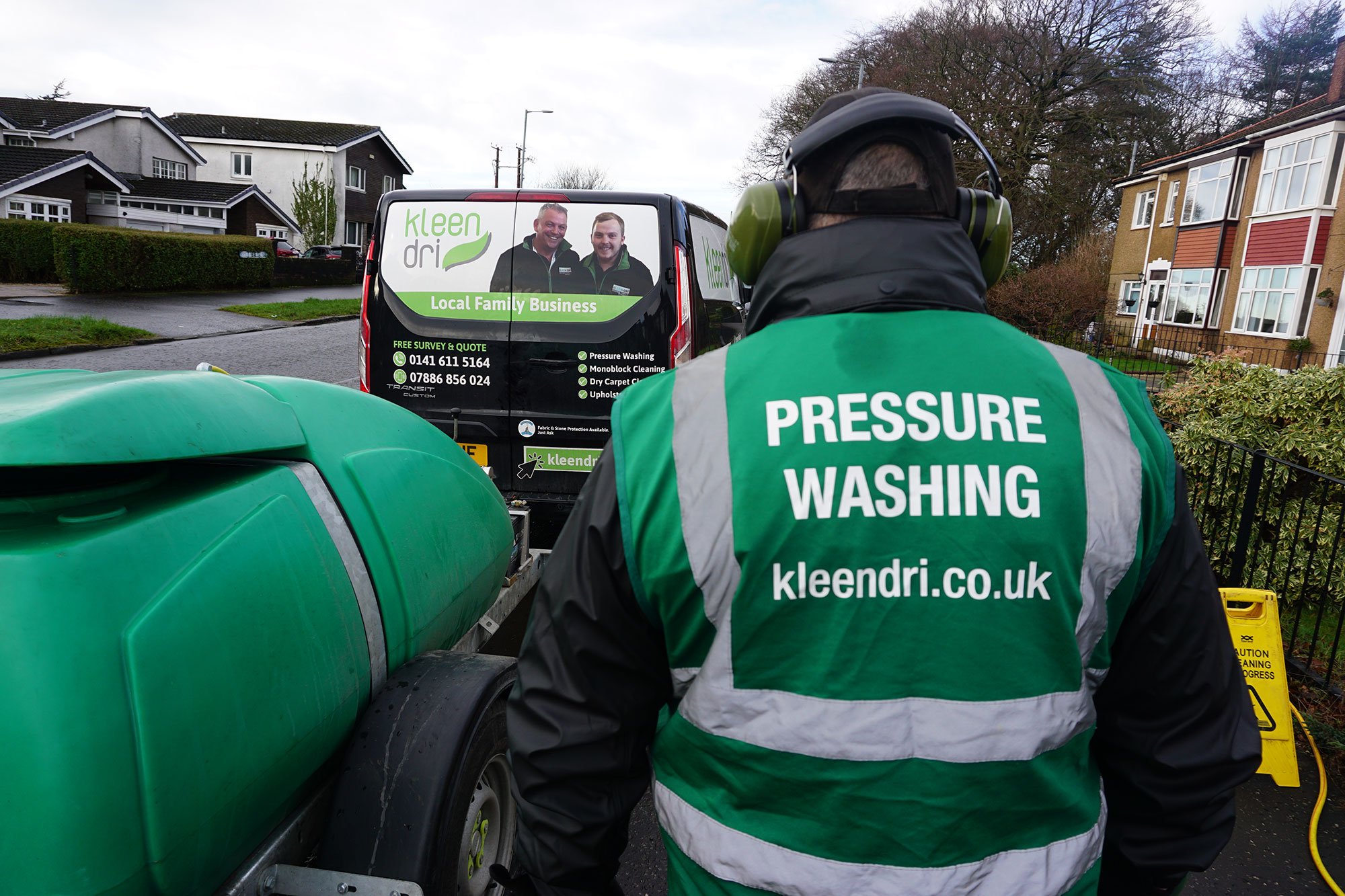 Driveway Cleaning Bishopbriggs — Kleen-Dri