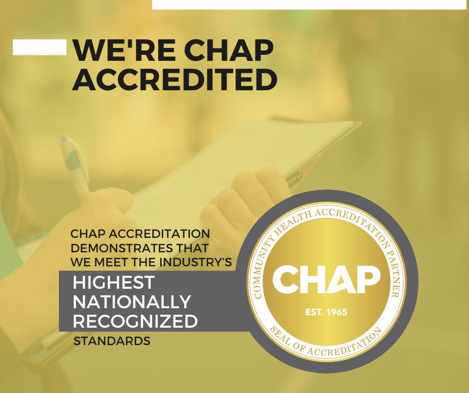 Accreditation — Steps Homecare Services