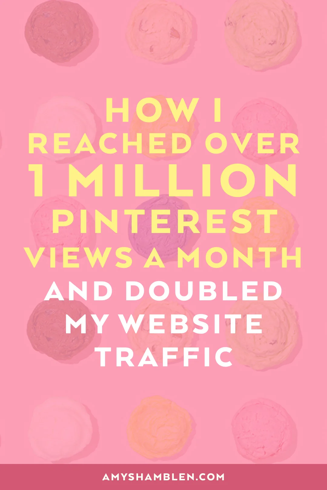 How I Reached Over 1 Million Pinterest Views a Month and Doubled My ...