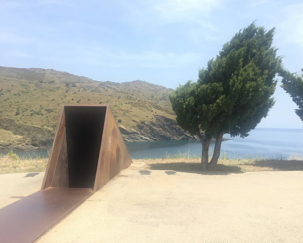 Walter Benjamin Memorial Portbou | Passages Art Pilgrimage — The Art ...