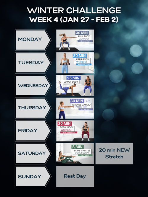 2025 Winter Workout Challenge — FITBYMIK