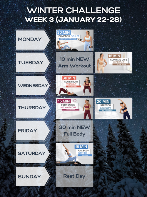2024 Winter Workout Challenge — FITBYMIK