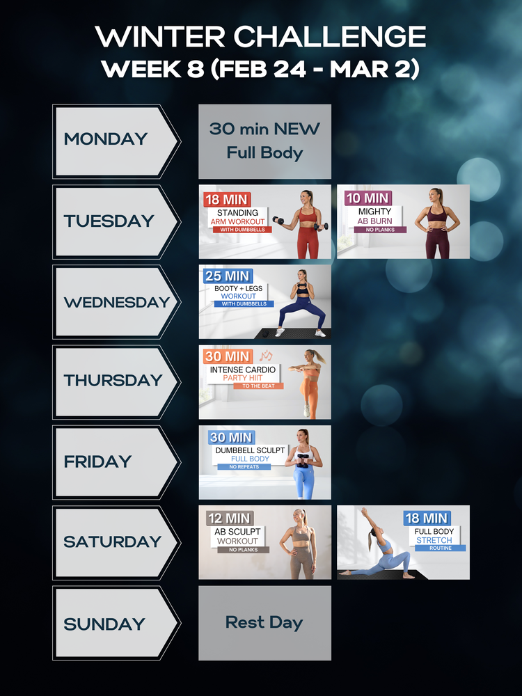 2025 Winter Workout Challenge — FITBYMIK
