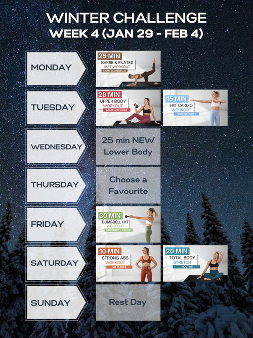 2024 Winter Workout Challenge — FITBYMIK