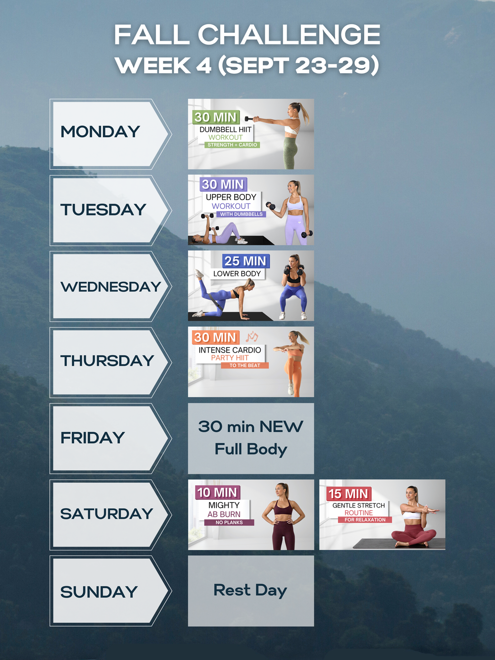 2024 Fall Workout Challenge — FITBYMIK