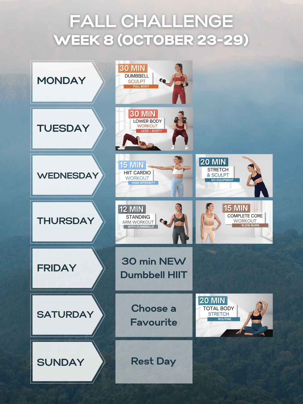 2023 Fall Workout Challenge — FITBYMIK
