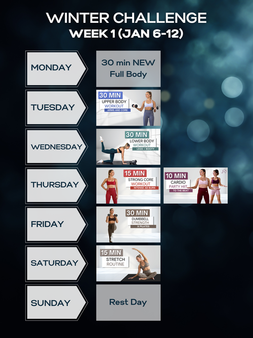 2025 Winter Workout Challenge — FITBYMIK