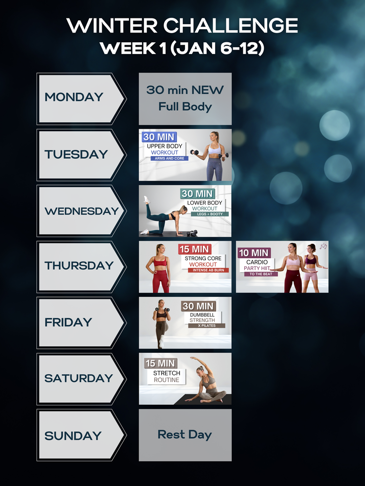 2025 Winter Workout Challenge — FITBYMIK