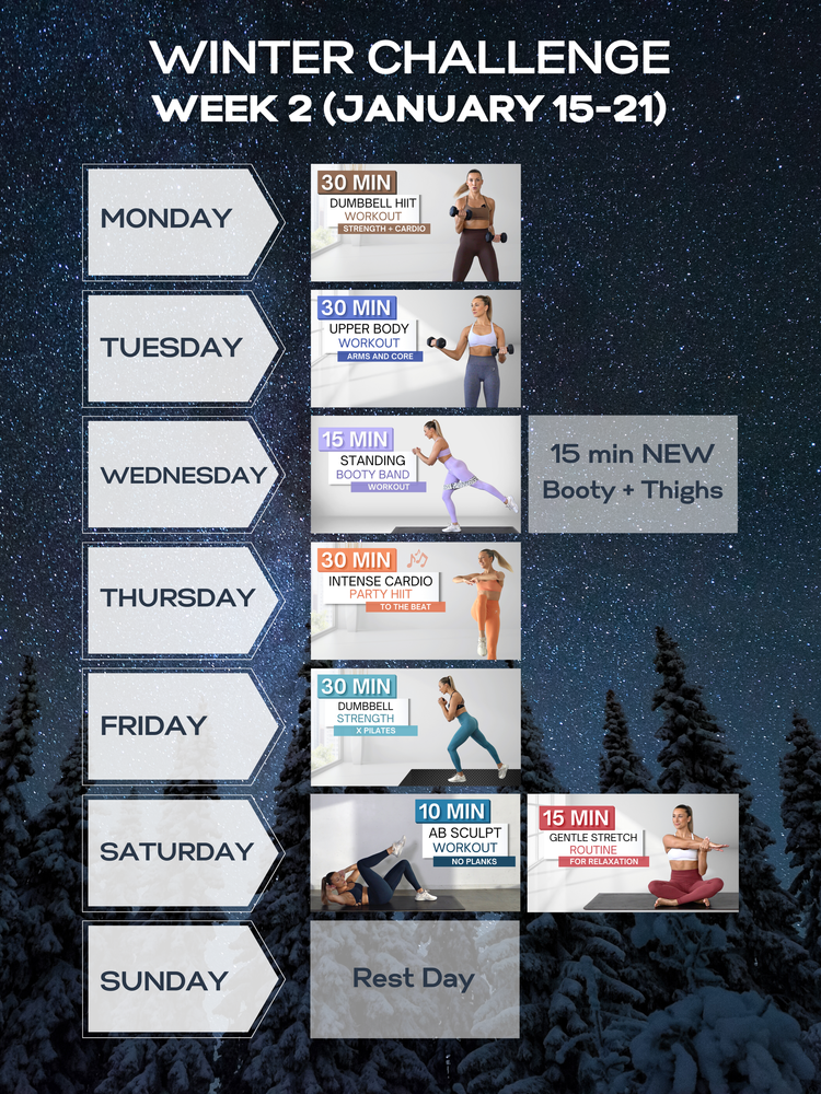 2024 Winter Workout Challenge — FITBYMIK