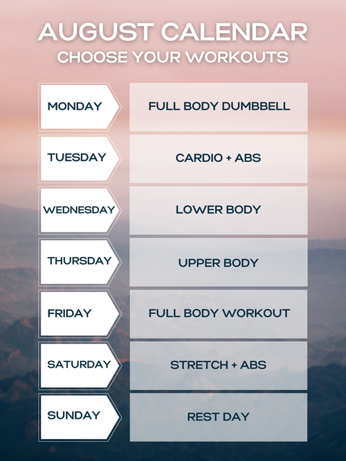 Choose Your Own Adventure Workout Calendars — FITBYMIK