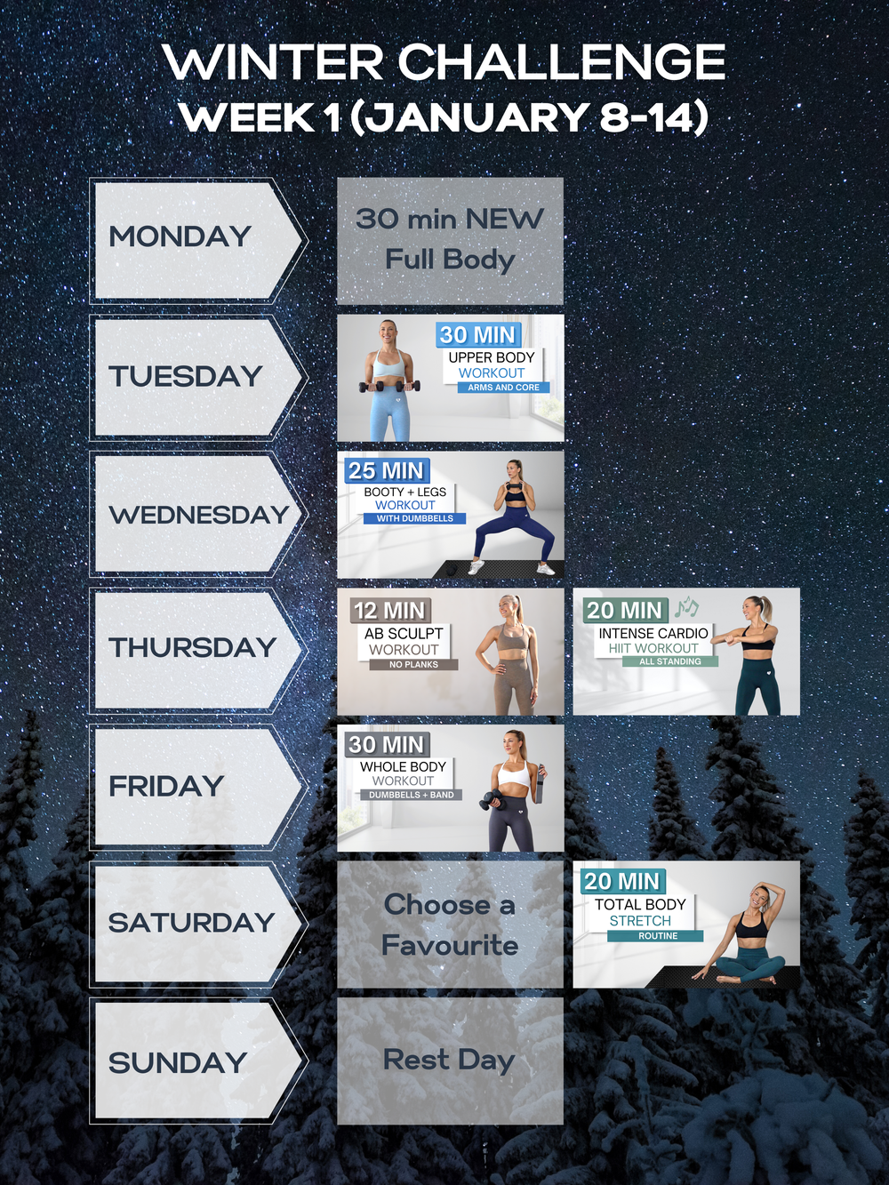 2024 Winter Workout Challenge — FITBYMIK