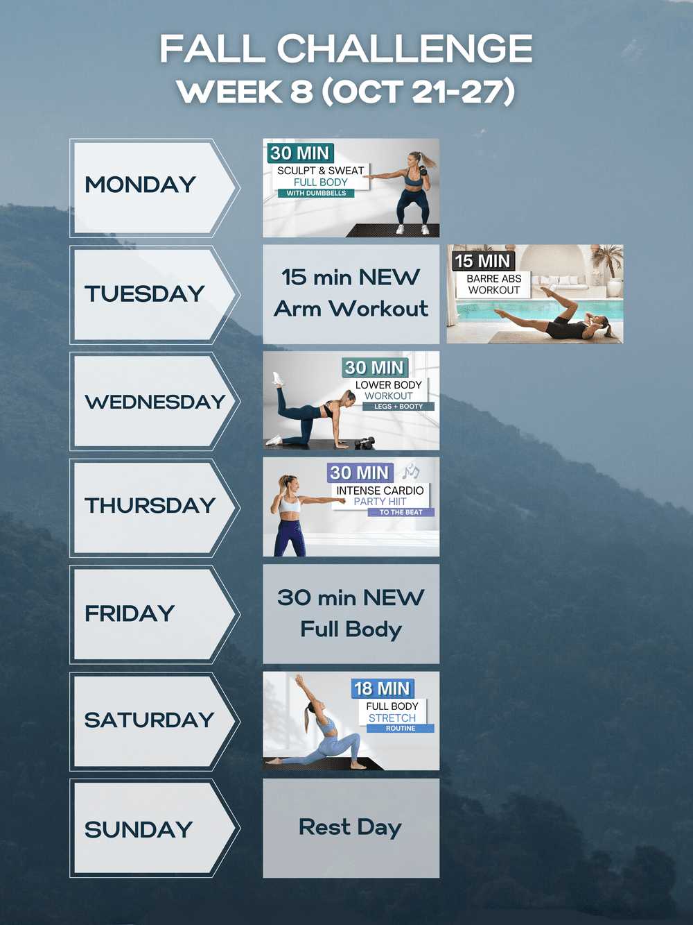 2024 Fall Workout Challenge — FITBYMIK