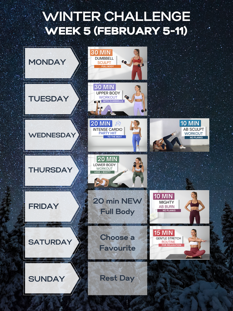 2024 Winter Workout Challenge — FITBYMIK