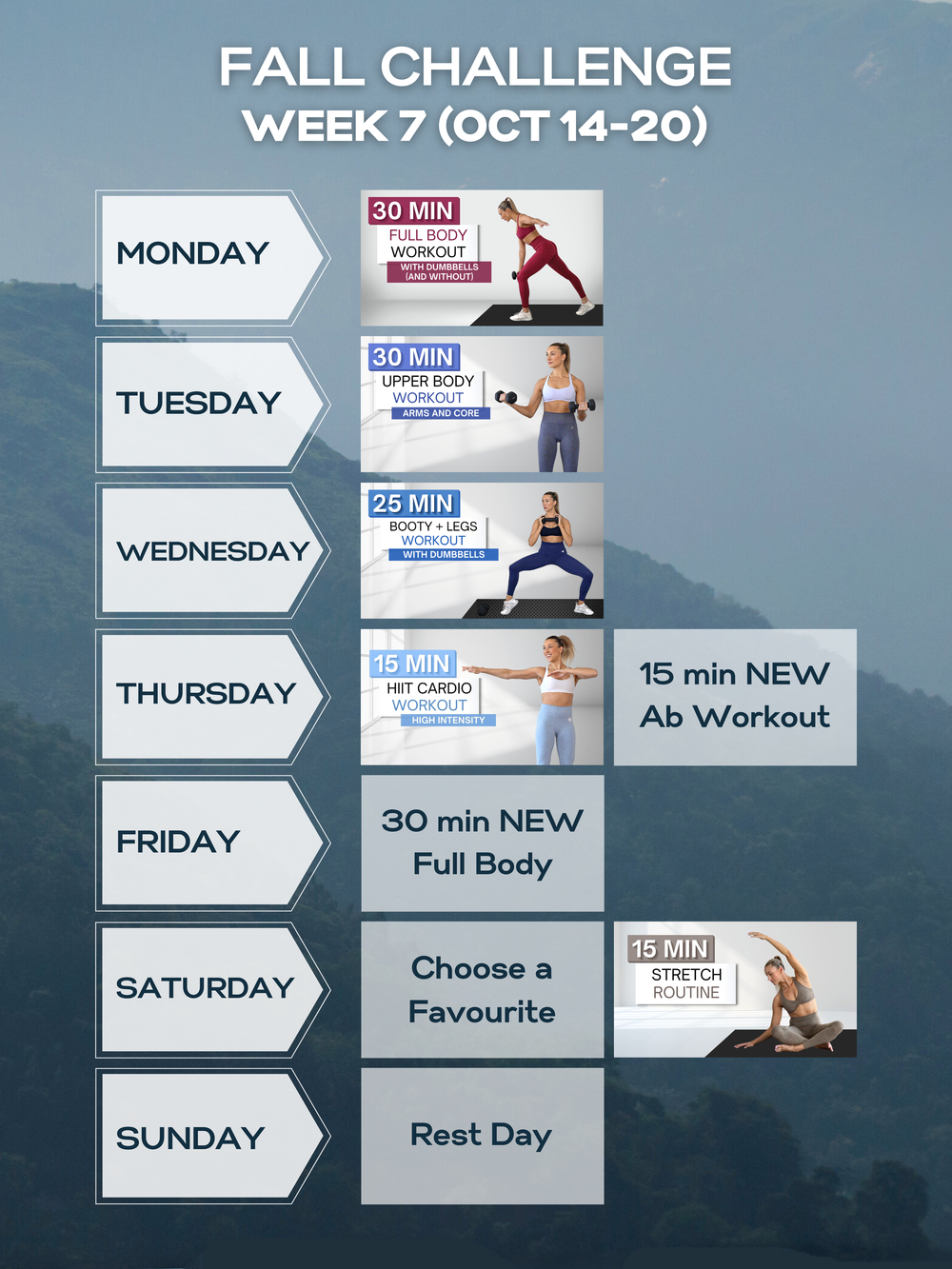 2024 Fall Workout Challenge — FITBYMIK