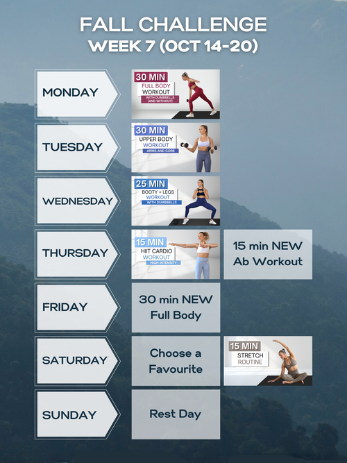 2024 Fall Workout Challenge — FITBYMIK