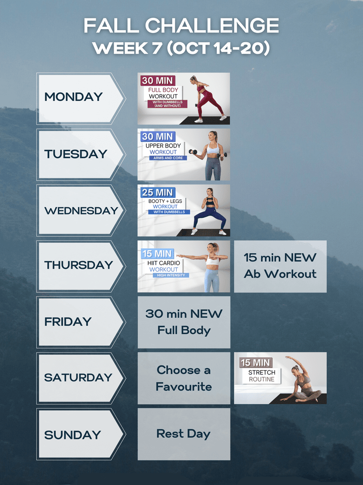 2024 Fall Workout Challenge — FITBYMIK