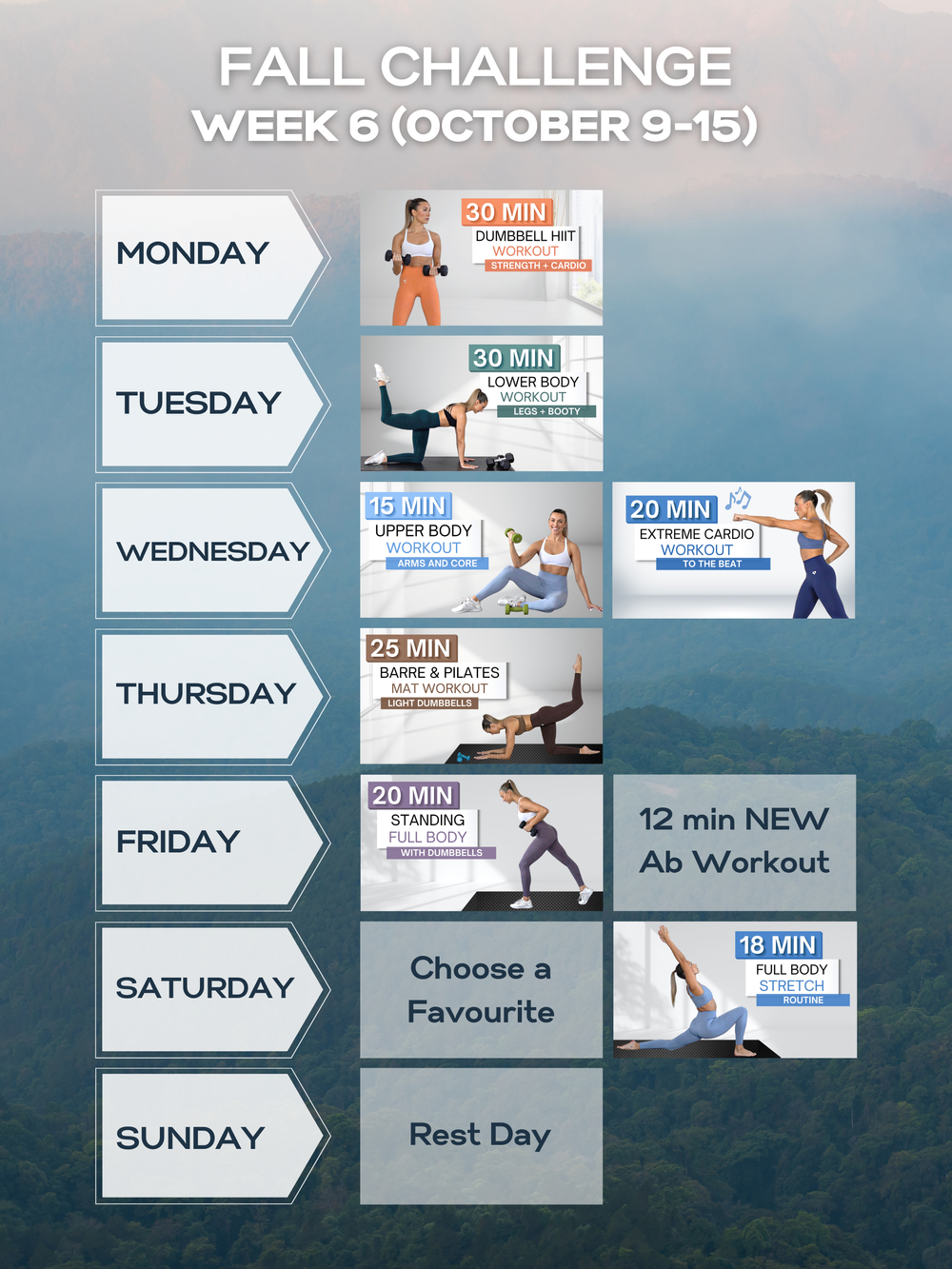 2023 Fall Workout Challenge — FITBYMIK
