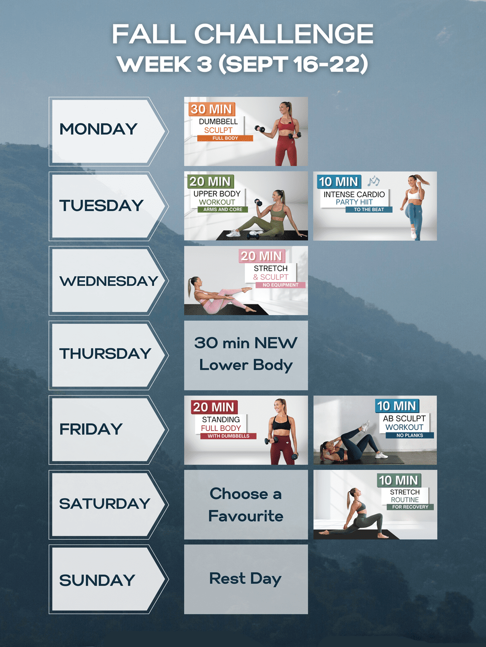 2024 Fall Workout Challenge — FITBYMIK