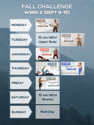 2024 Fall Workout Challenge — FITBYMIK