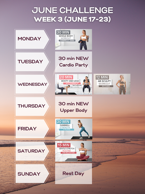 2024 June Workout Challenge — FITBYMIK