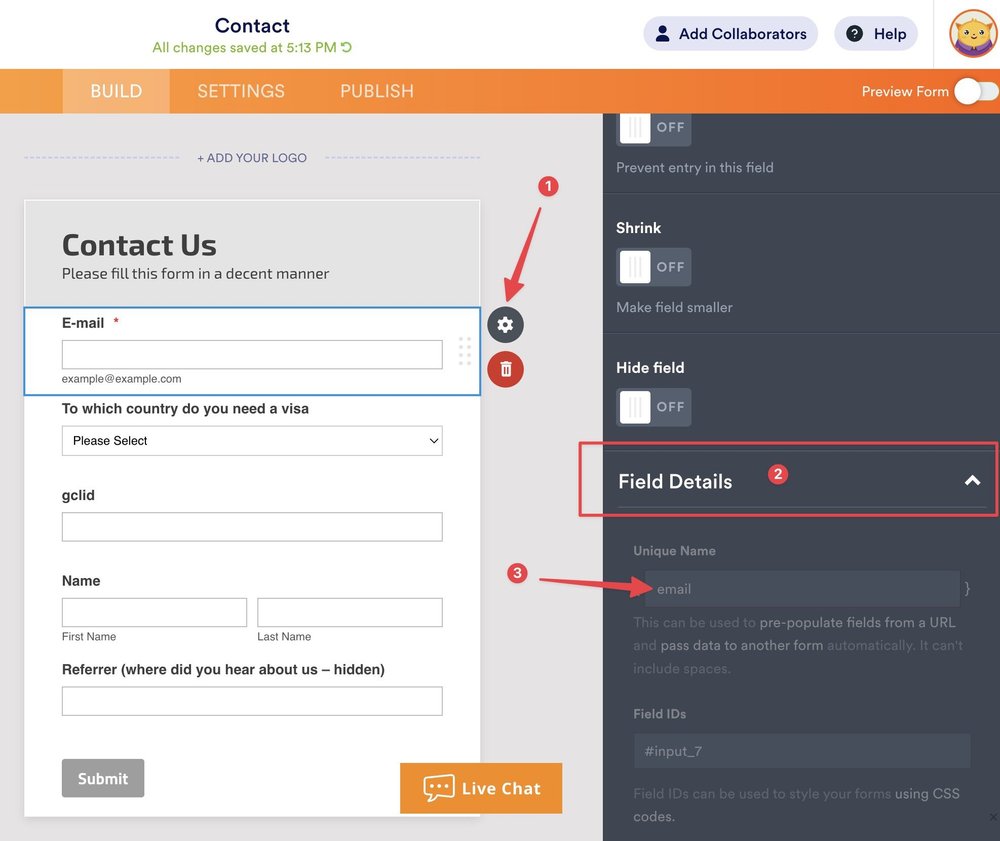 Prefill & Prepopulate Jotform Fields Dynamically