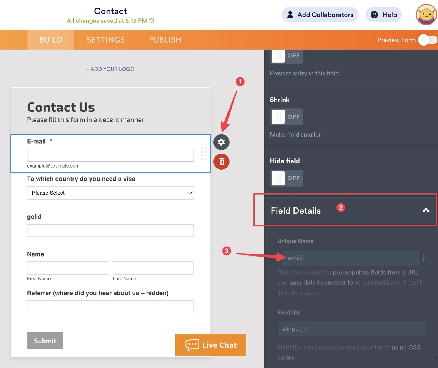 Prefill And Prepopulate Jotform Fields Dynamically
