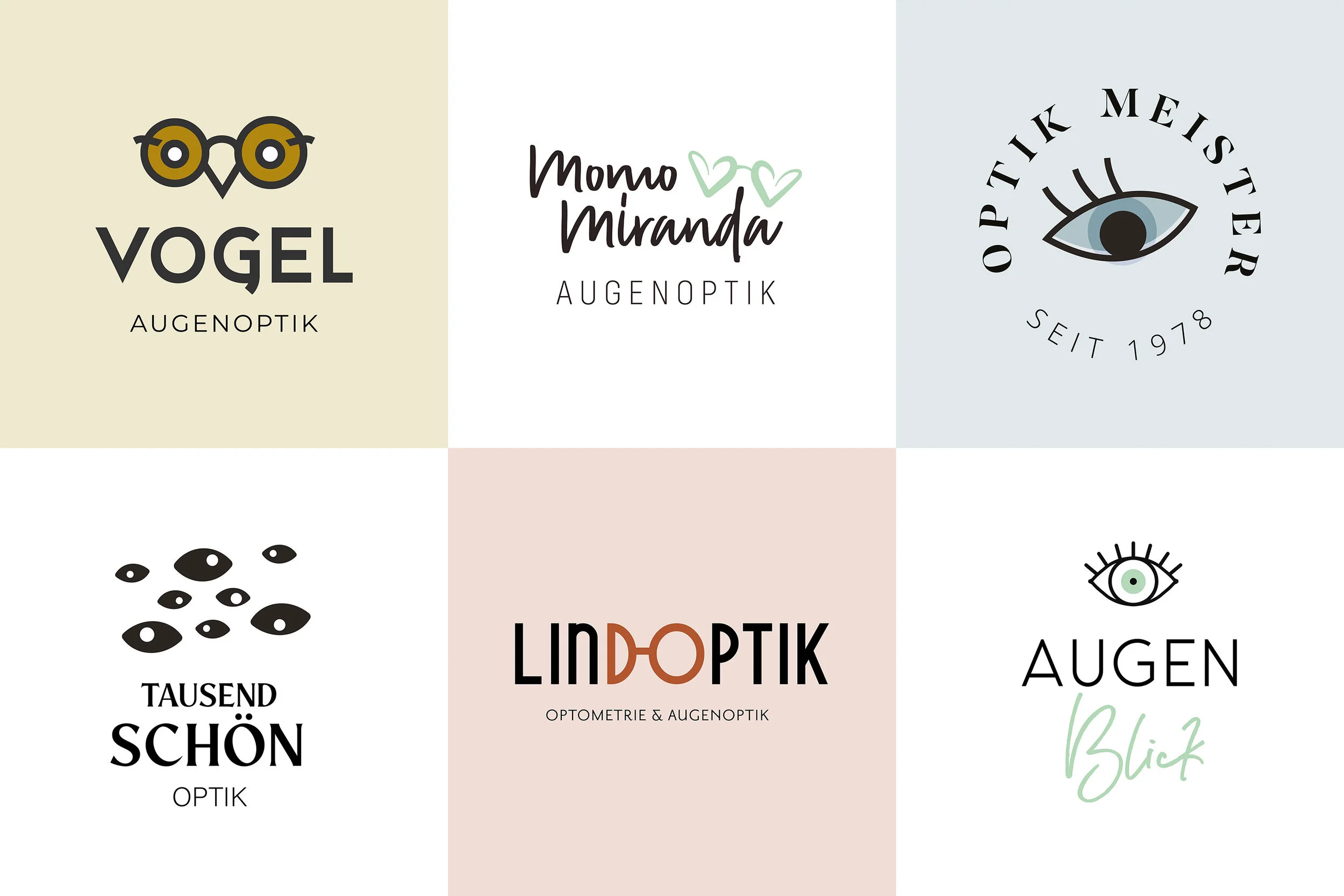 Corporate Design für Optiker – Logogestaltung für Augenoptiker ...