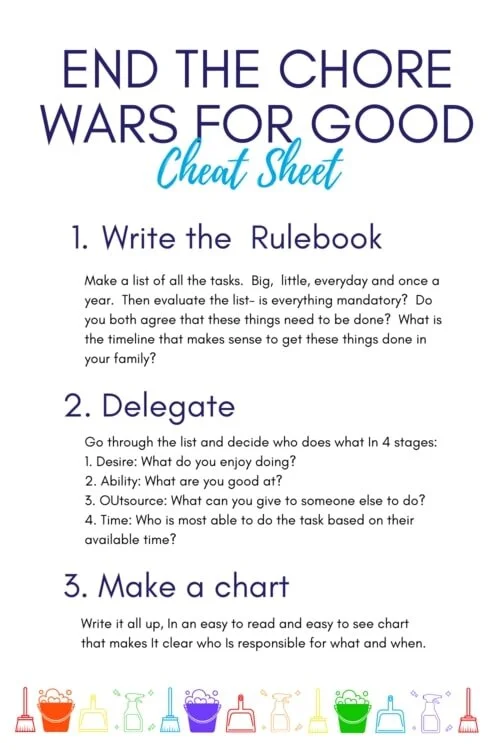 3 Steps to End the ADHD Chore Wars for Good — ADDept