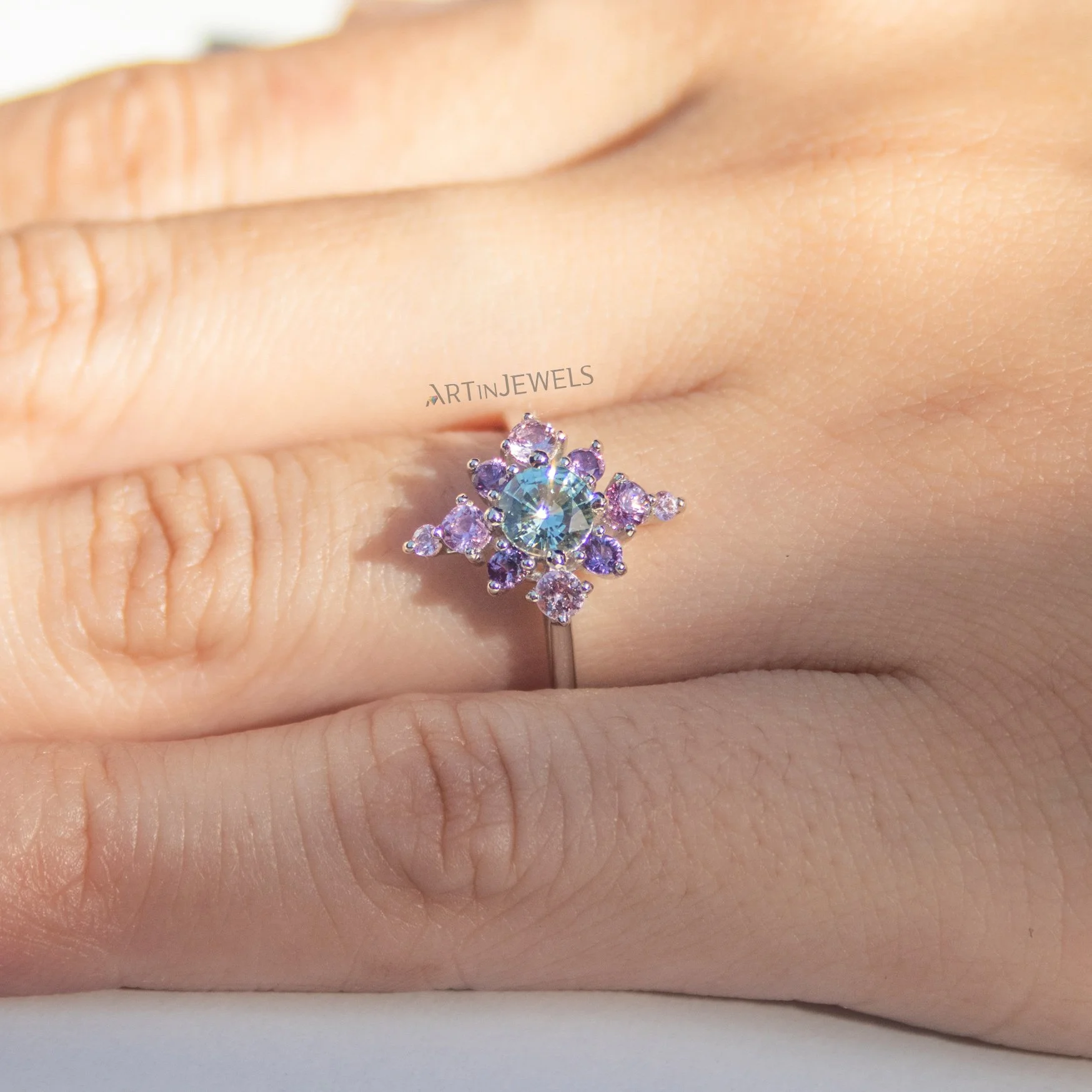 Morning Star (Sapphire) — Art in Jewels by Anne