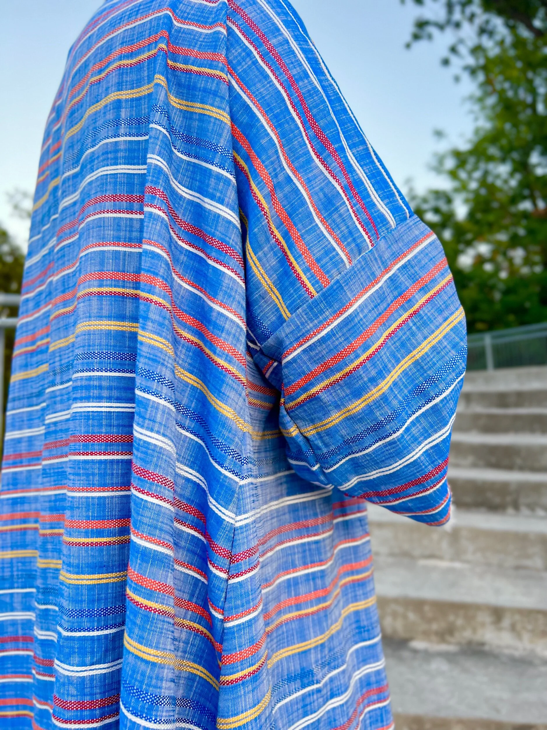 *Pre- Order* Embroidered Pressed Floral Duster — Terrance Williams Designs