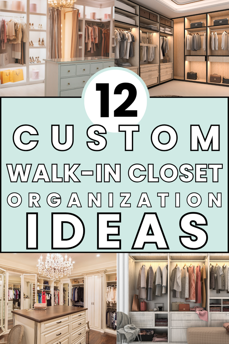 12 Walk-In Closet Organization Ideas