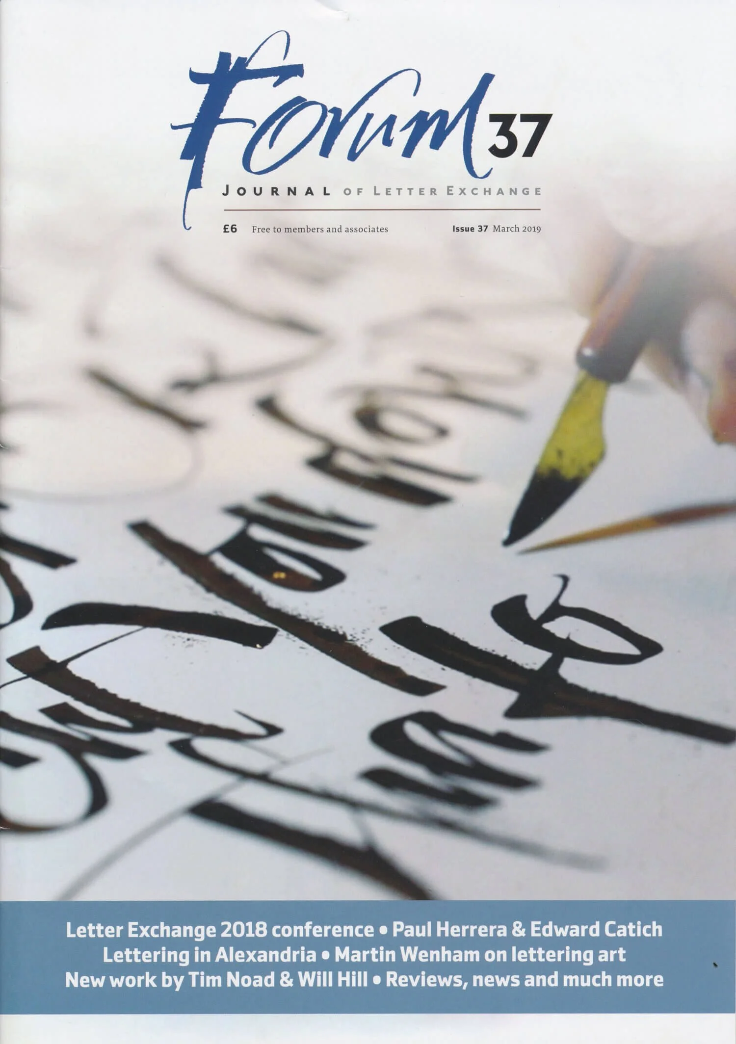 Forum 37 — Letter Exchange