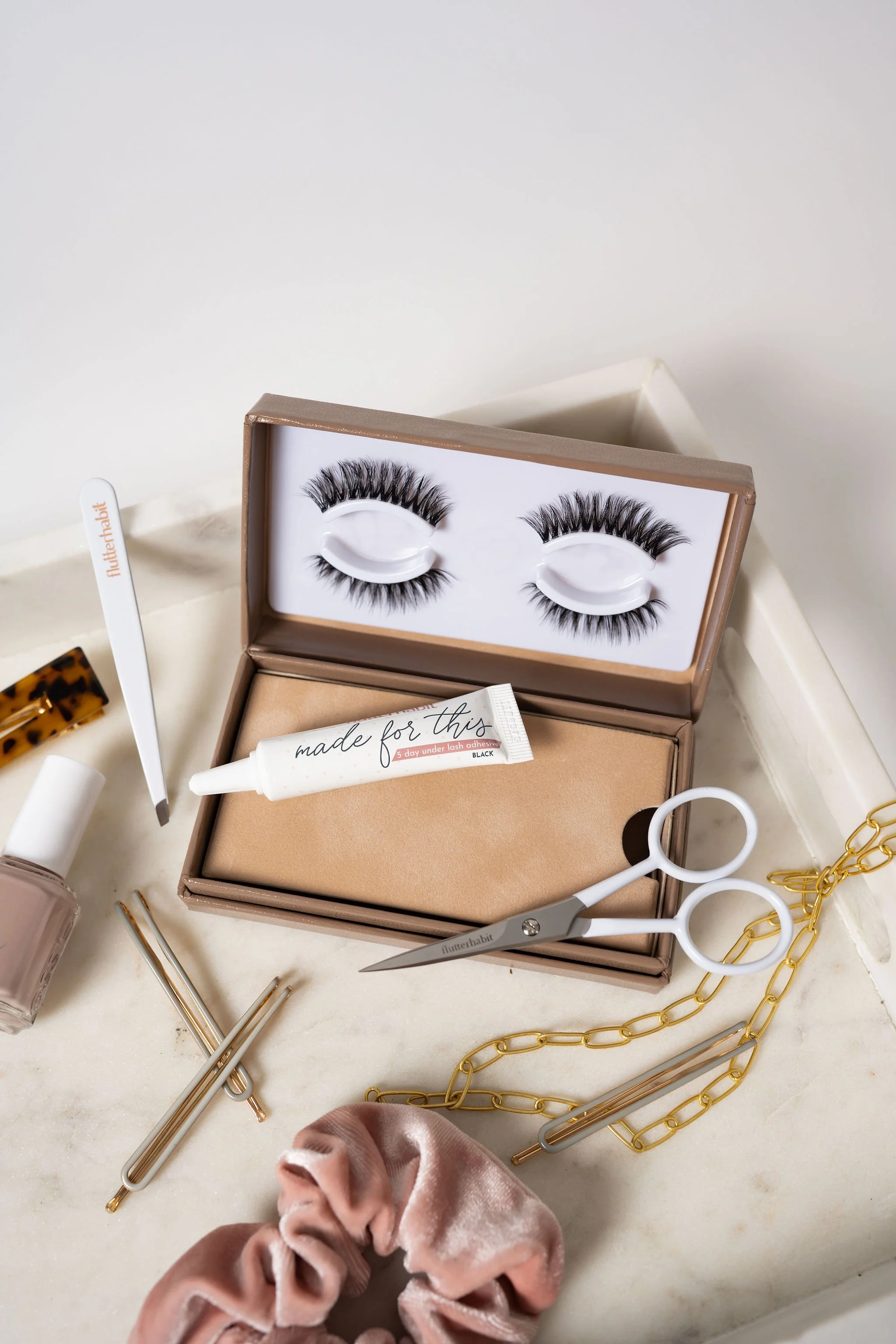 Shooting in the Studio with Flutter Habit | Laurel Creative Agency