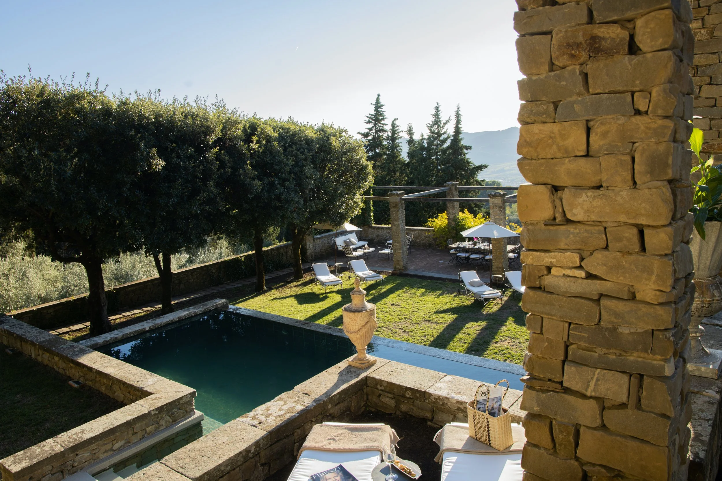 Infinity Pool — Villa I Busini - Celebrating 600 years