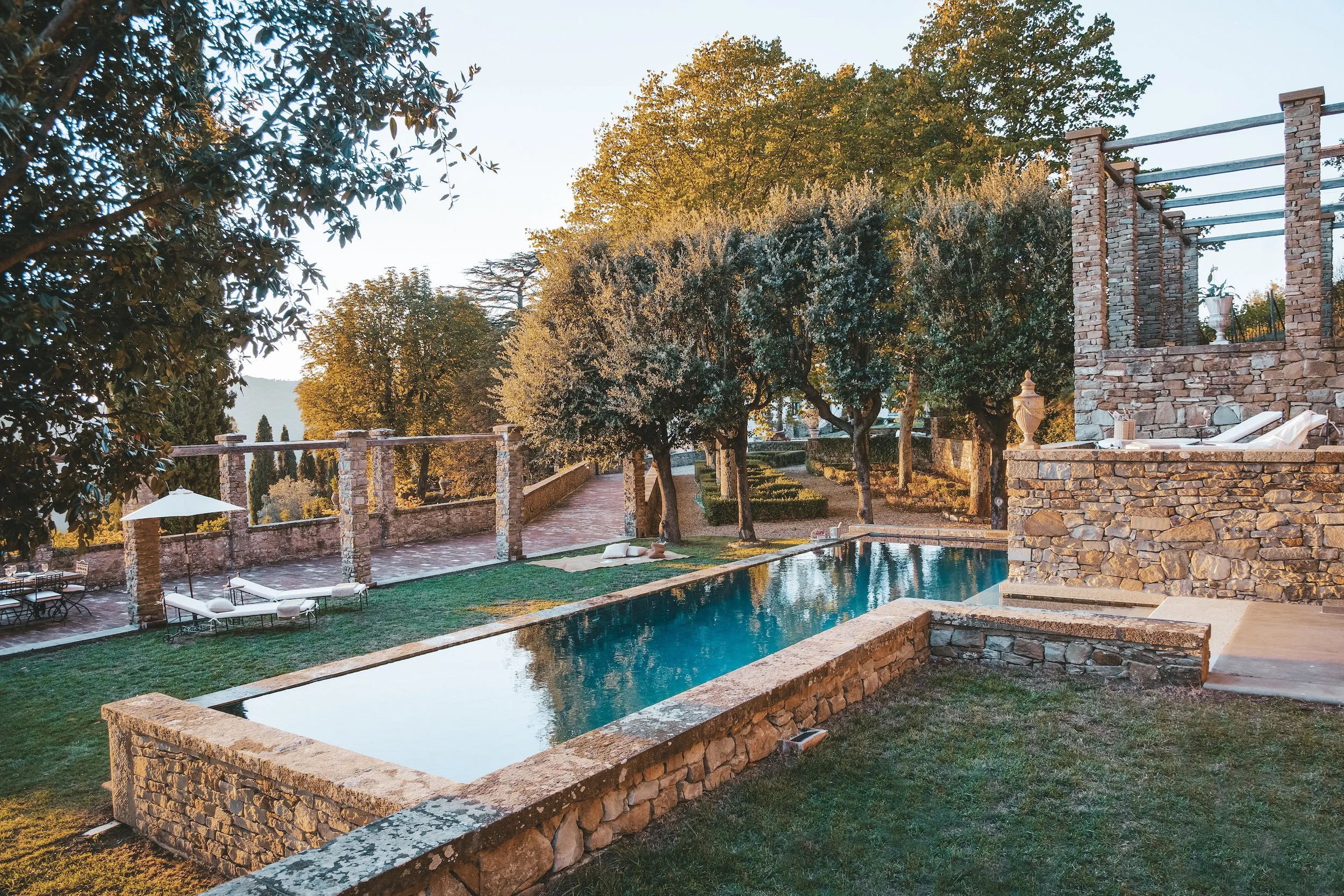 Infinity Pool — Villa I Busini - Celebrating 600 years