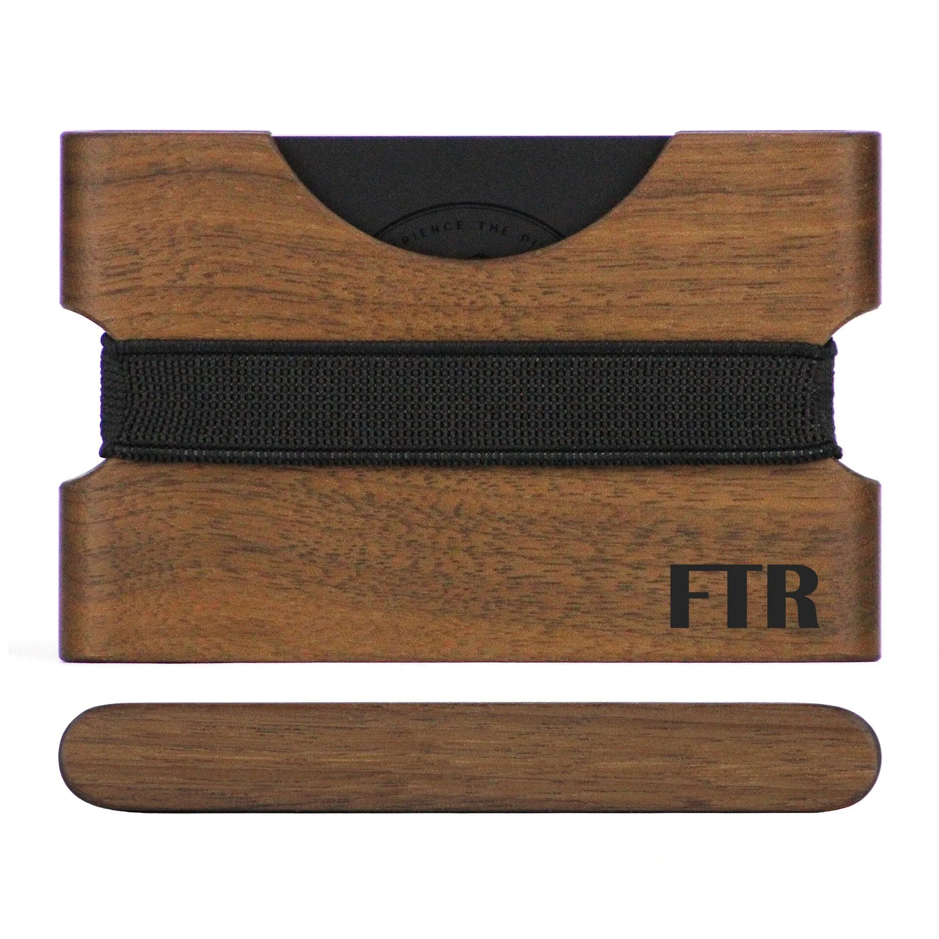 Wood Wallet | Black Walnut Card Wallet | Minimalist Wooden Card Wallet ...