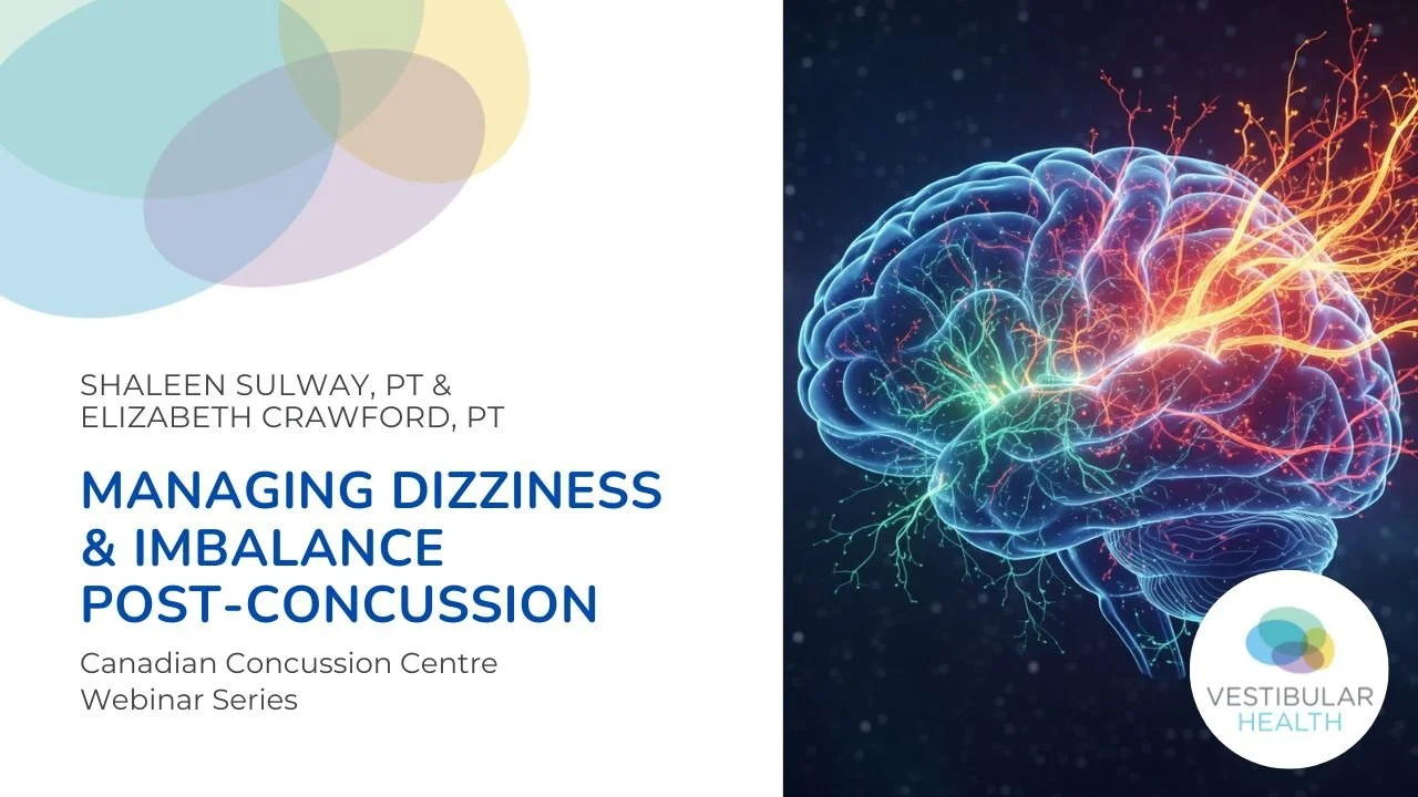 Vestibular Health — Managing dizziness and imbalance post-concussion
