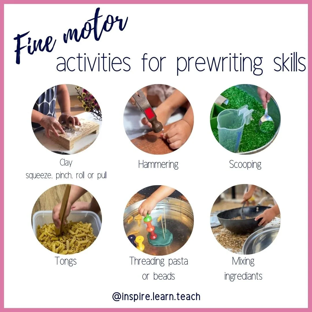 7 Fine Motor Activities To Develop Prewriting Skills Simplifying