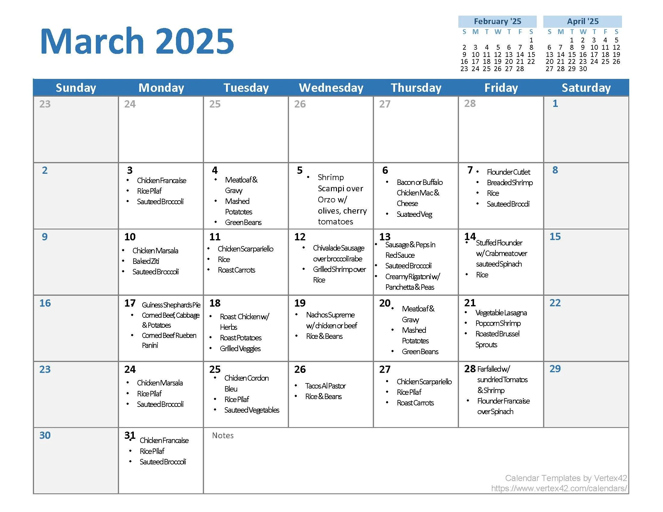 DAILY FOOD SPECIALS — Leonardo's Italian Deli & Catering