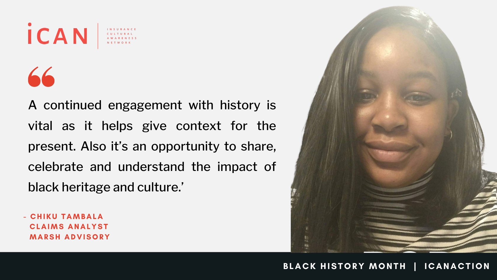 Black History Month Spotlight Series — iCAN: The Insurance Cultural ...